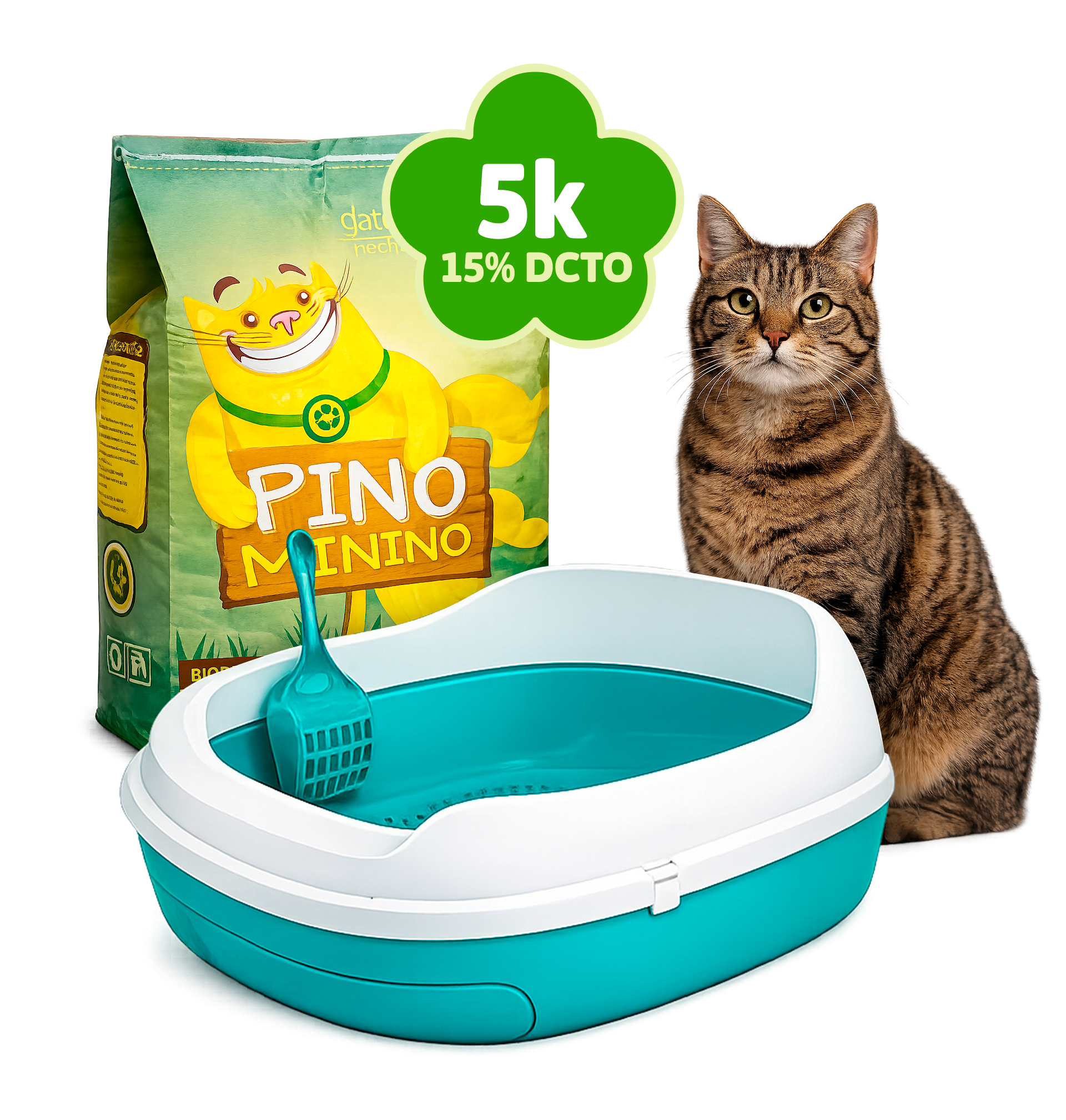 ARENERA CERNIDOR + BOLSA 5K – Pino Minino